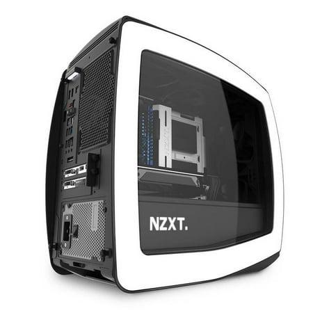 NZXT Manta No Power Supply Mini-Itx Case (Matte White/Black) | the ...